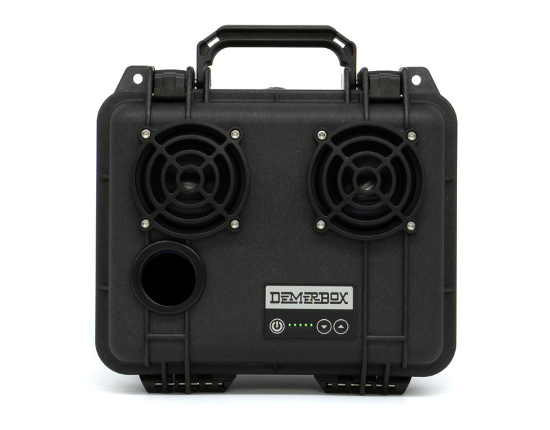 DemerBox Barrow Black Speakers: Ultimate outdoor Bluetooth speaker