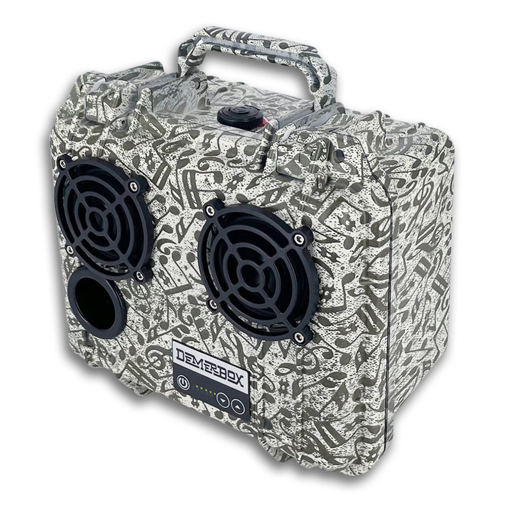 DemerBox Barrow Black Speakers: Ultimate outdoor Bluetooth speaker