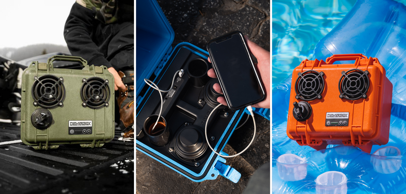 DemerBox | Rugged, Waterproof, Bluetooth Speakers, Amazing Sound