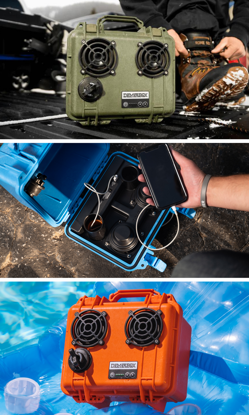 DemerBox | Rugged, Waterproof, Bluetooth Speakers, Amazing Sound