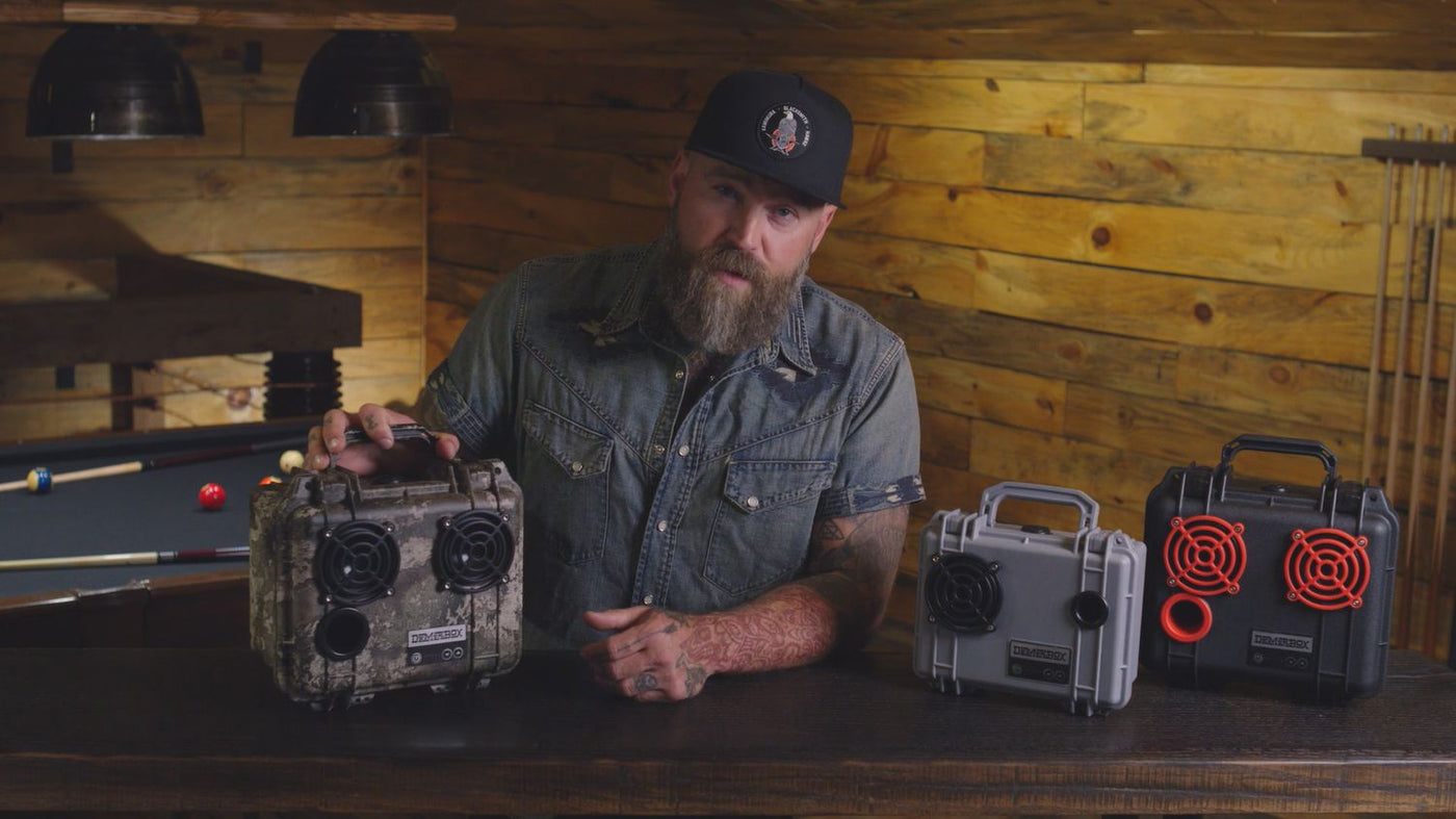 DemerBox Roseau Blue Speakers: Best outdoor Bluetooth, waterproof speaker